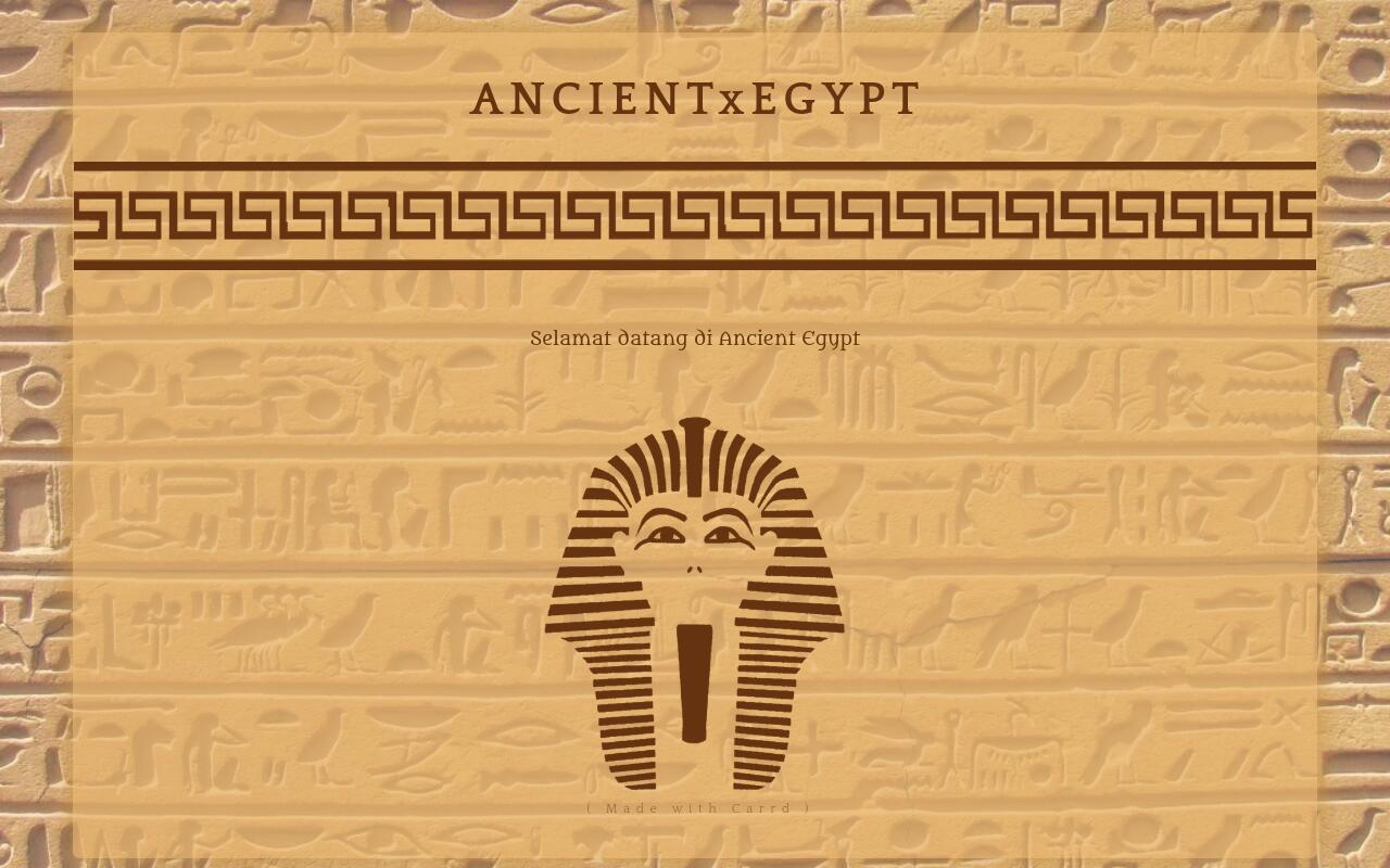 ANCIENTxEGYPT (ID)